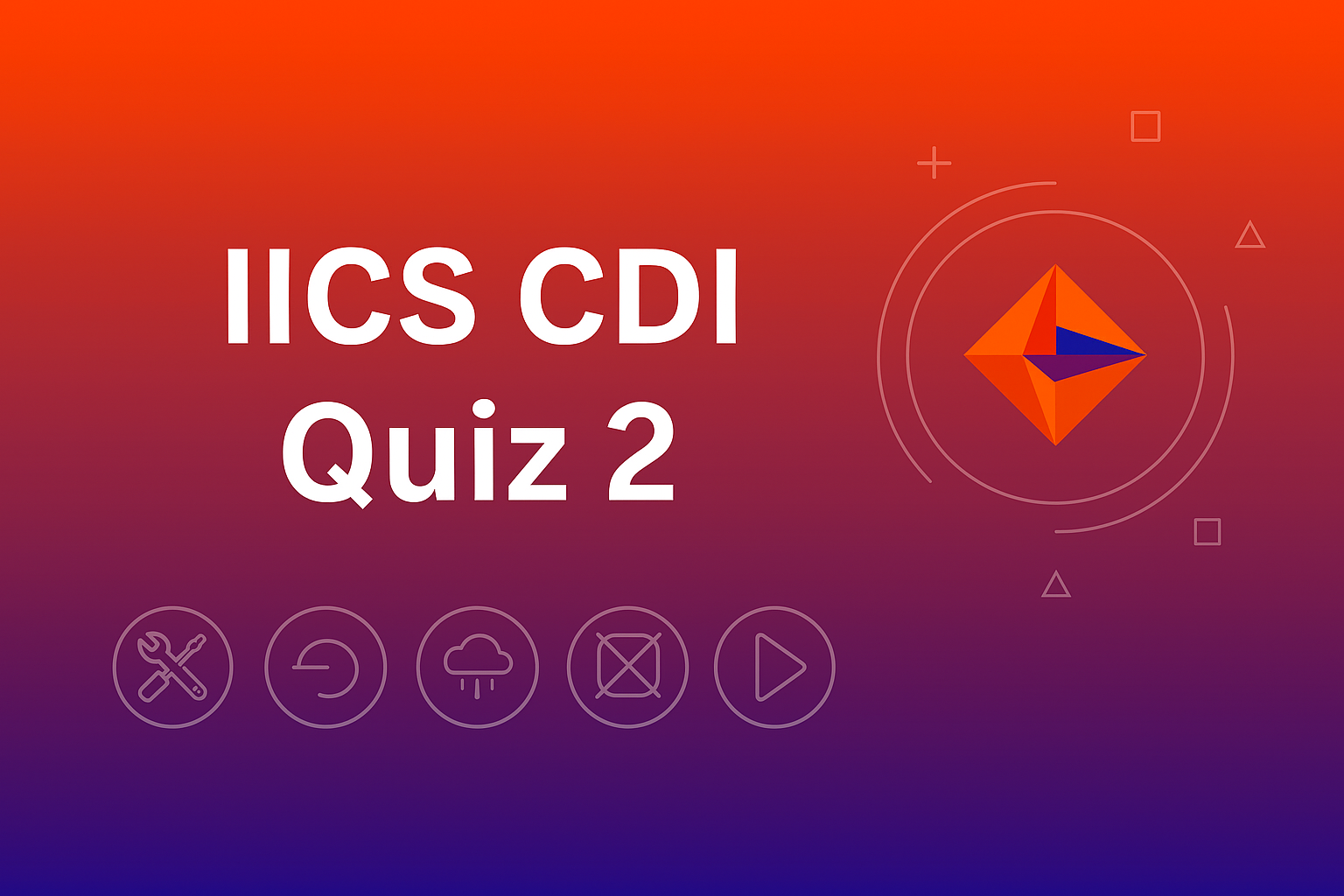 IICS CDI Quiz 2